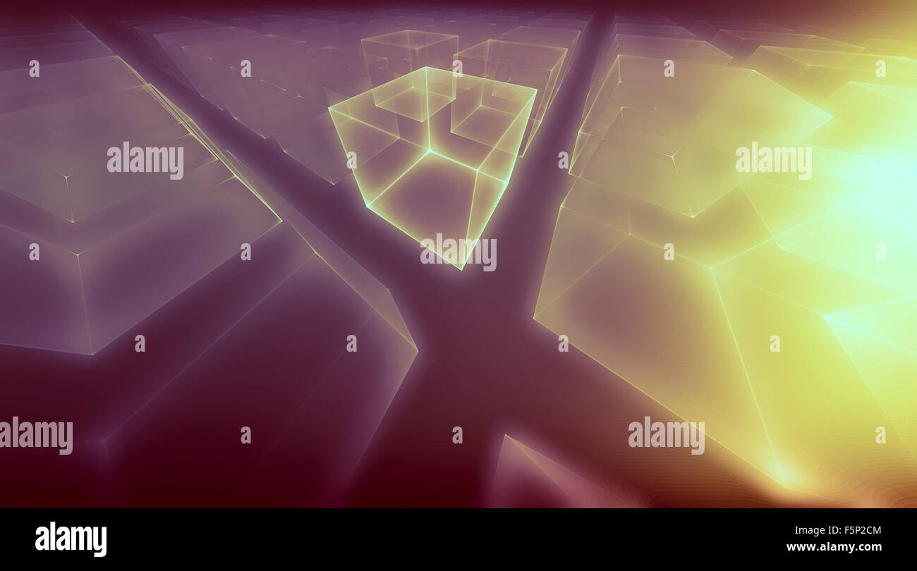 Electronic, fractal modern background for modern design Stock Photo - Alamy