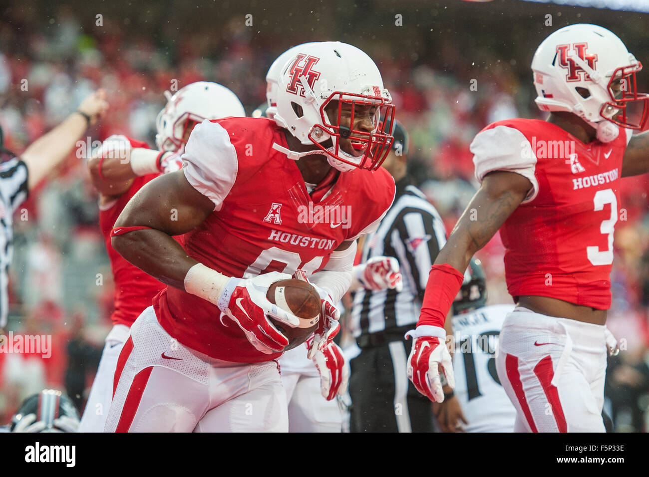 Houston, Texas, USA. 7th Nov, 2015. Houston Cougars linebacker Tyus ...