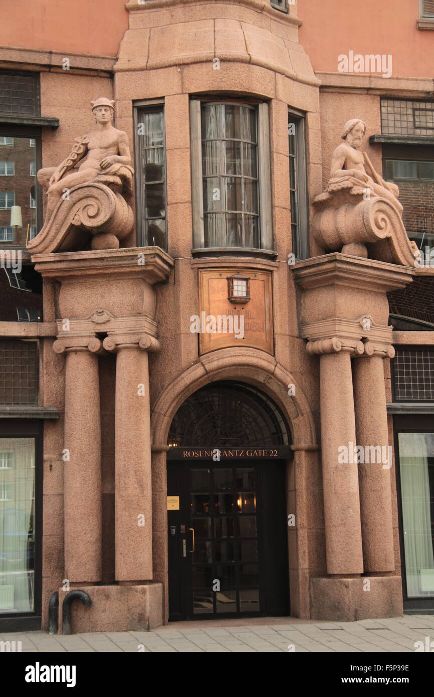 facade of building, Oslo, Norway Stock Photo - Alamy