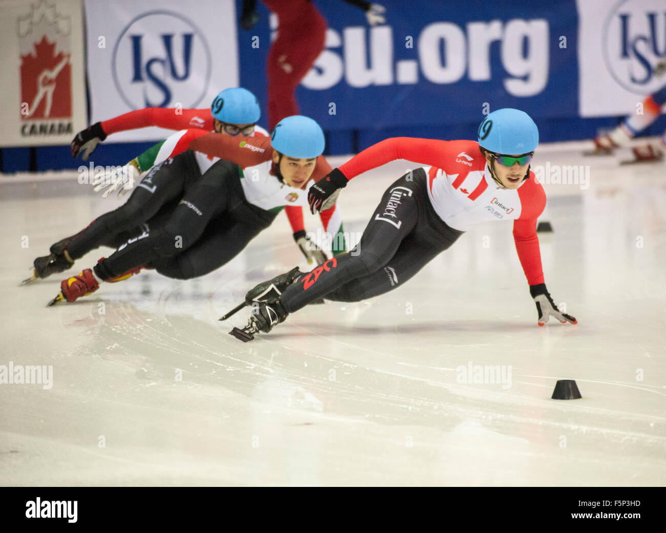 Toronto, Canada. 7 November 2015: ISU World Cup Short Track, Toronto ...