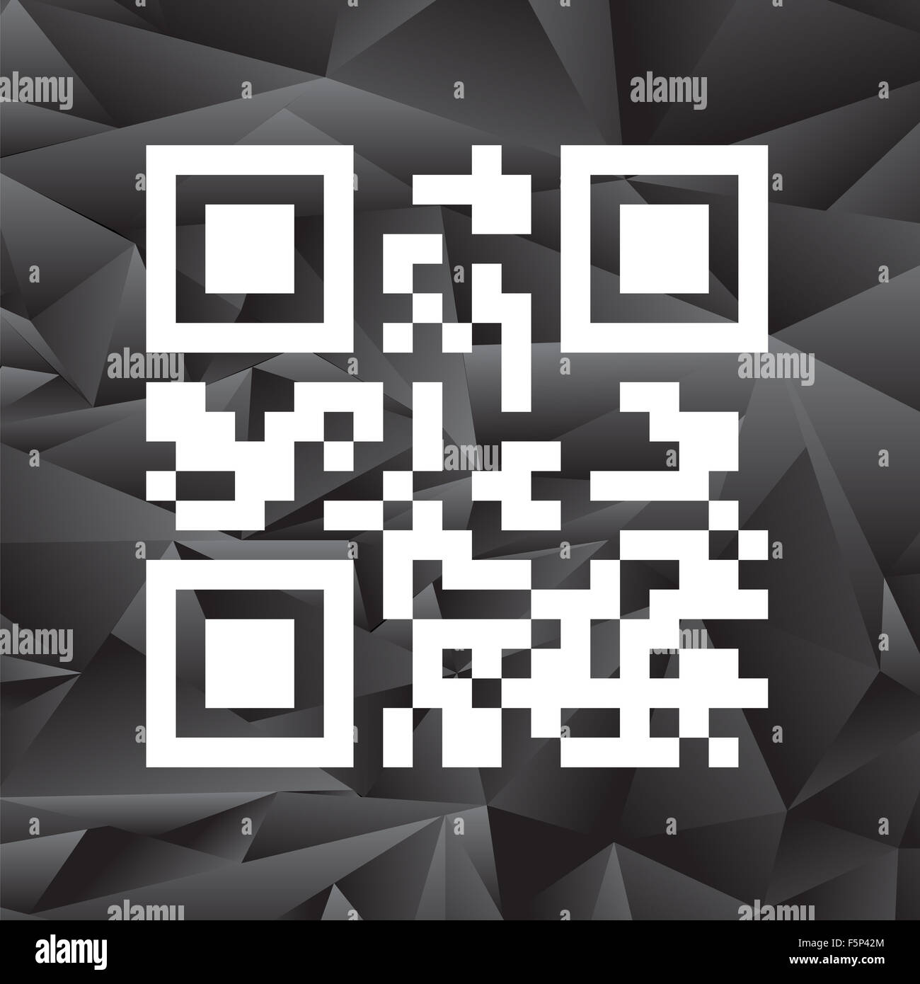 Sample QR Code Ready to Scan with Smart Phone Stock Photo - Alamy