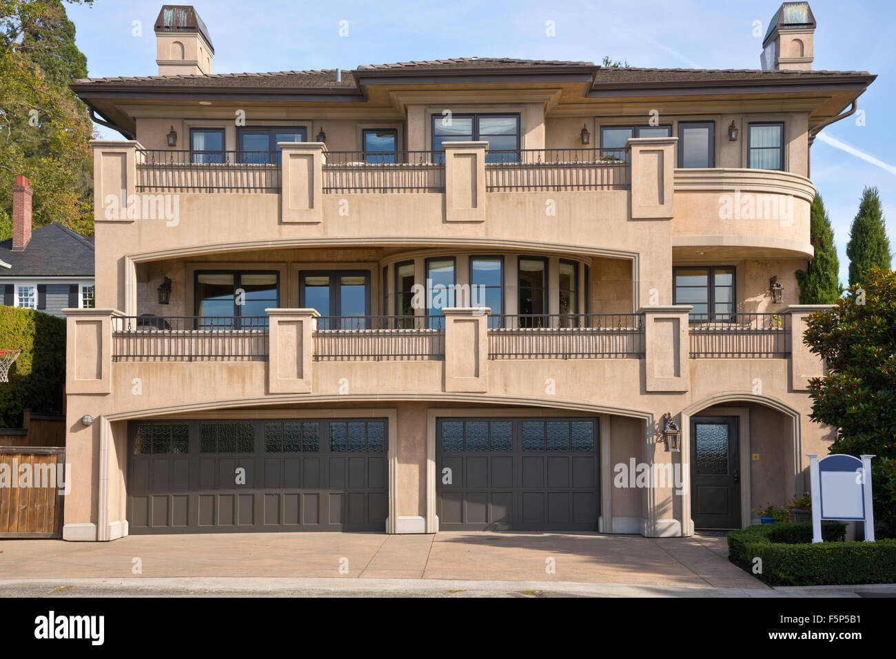 Large mansion a museum in Queen's Ann area Seattle WA Stock Photo - Alamy