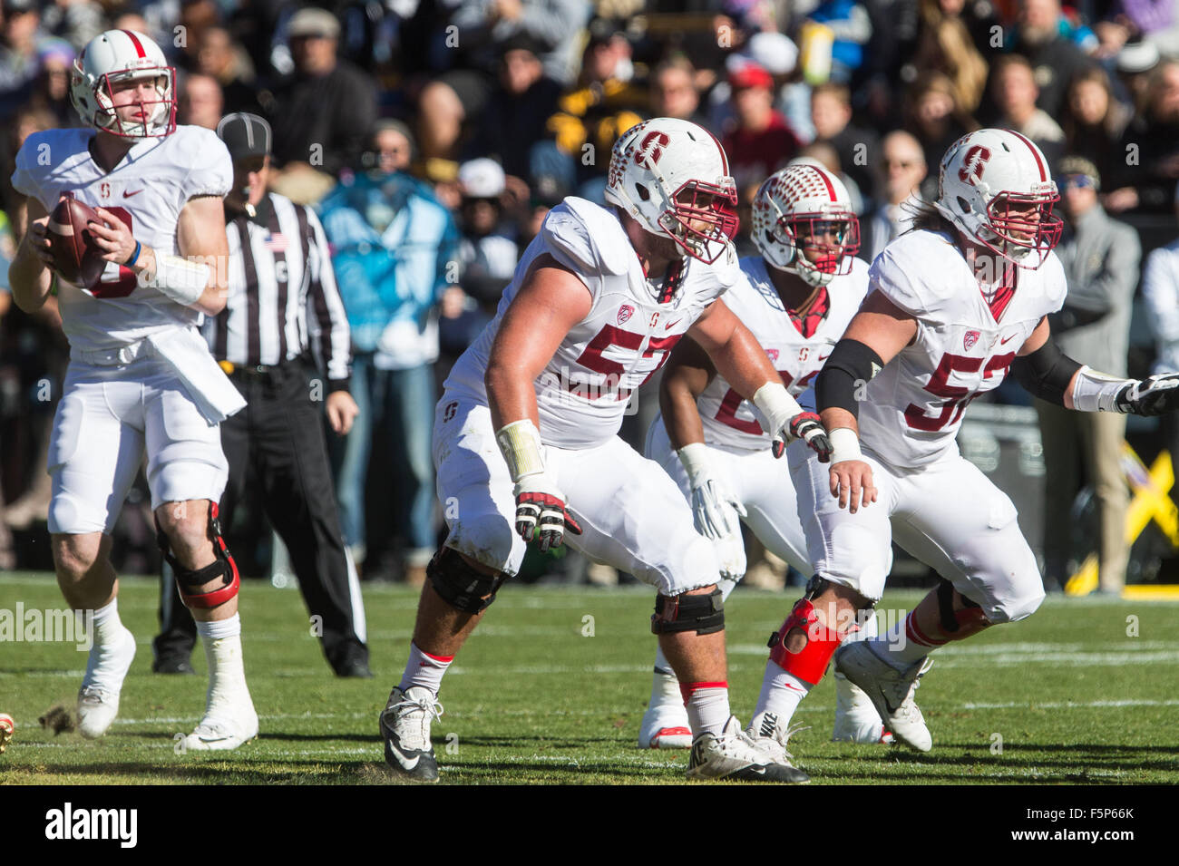 Boulder, Colorado, USA. 7th Nov, 2015. Stanford's Johnny Caspers (57 ...