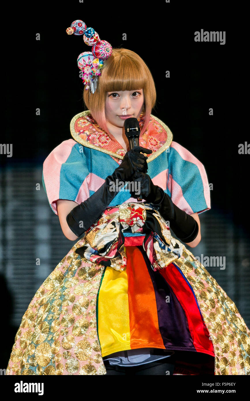 Japanese fashion model and signer Kyary Pamyu Pamyu appears during the ...