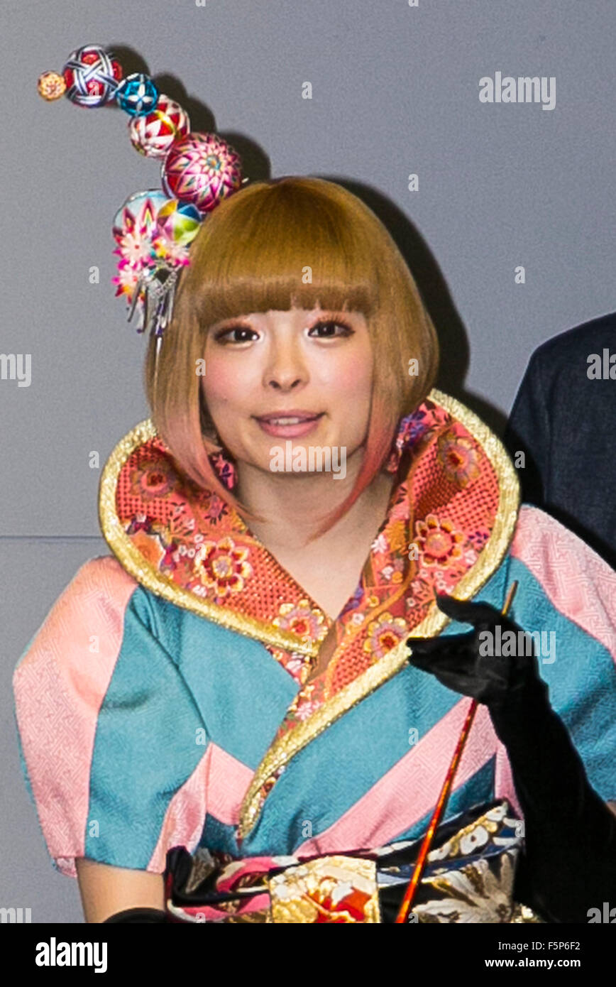 Japanese Fashion Model And Signer Kyary Pamyu Pamyu Appears During The