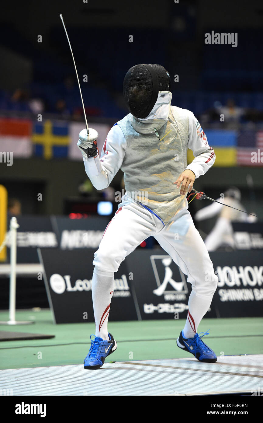 Komazawa Olympic Park Gymnasium, Tokyo, Japan. 7th Nov, 2015. Yuki Ota (JPN), NOVEMBER 7, 2015 ...