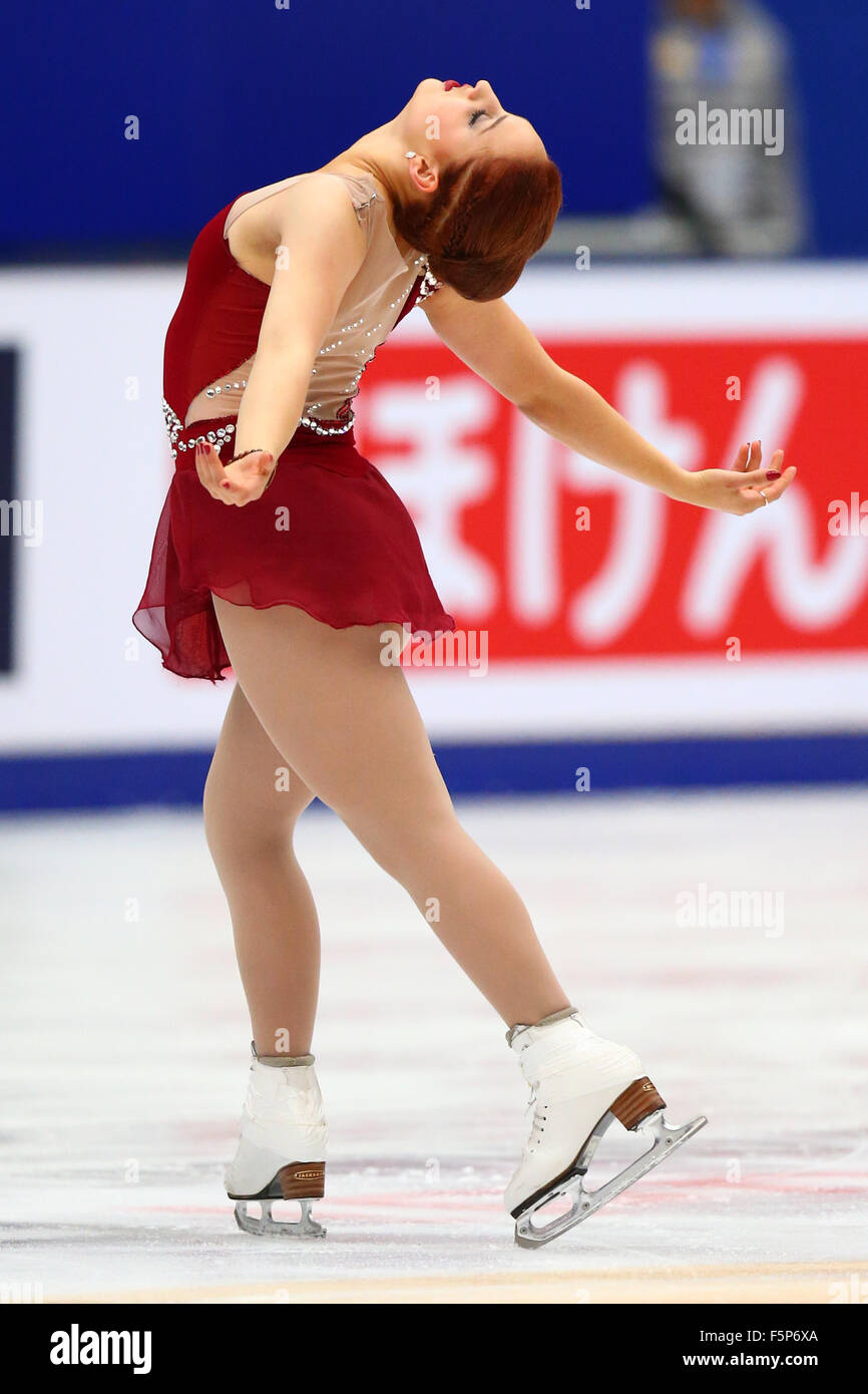 Beijing, China. 6th Nov, 2015. Courtney Hicks (USA) Figure Skating ...