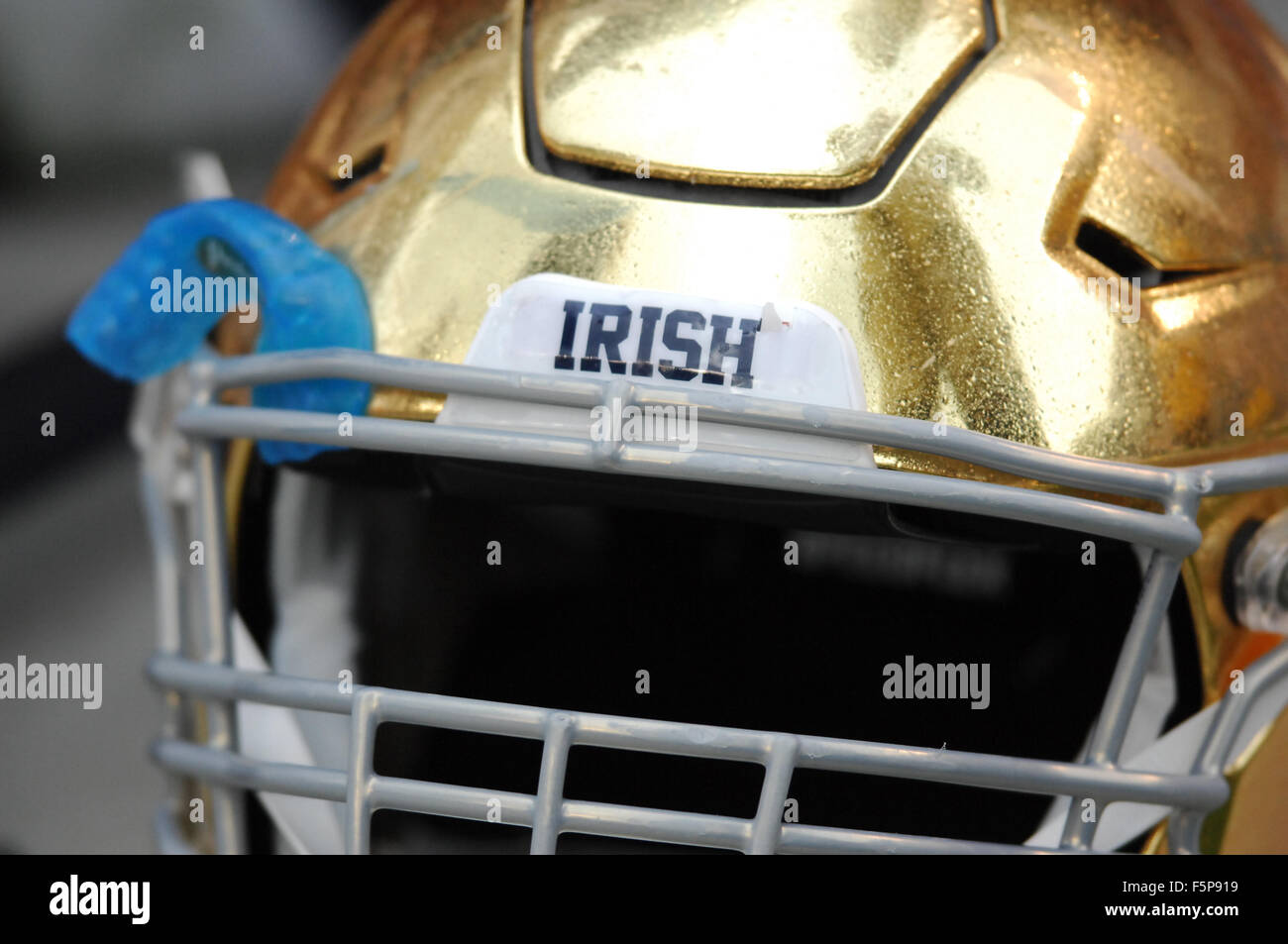 Notre dame football helmet hi-res stock photography and images - Alamy