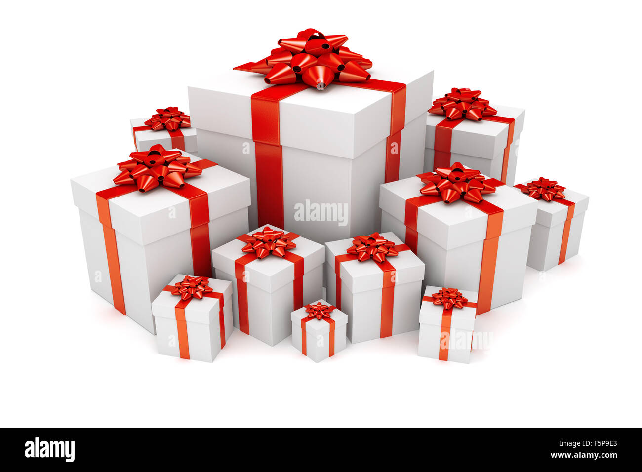 Piled presents hi-res stock photography and images - Alamy