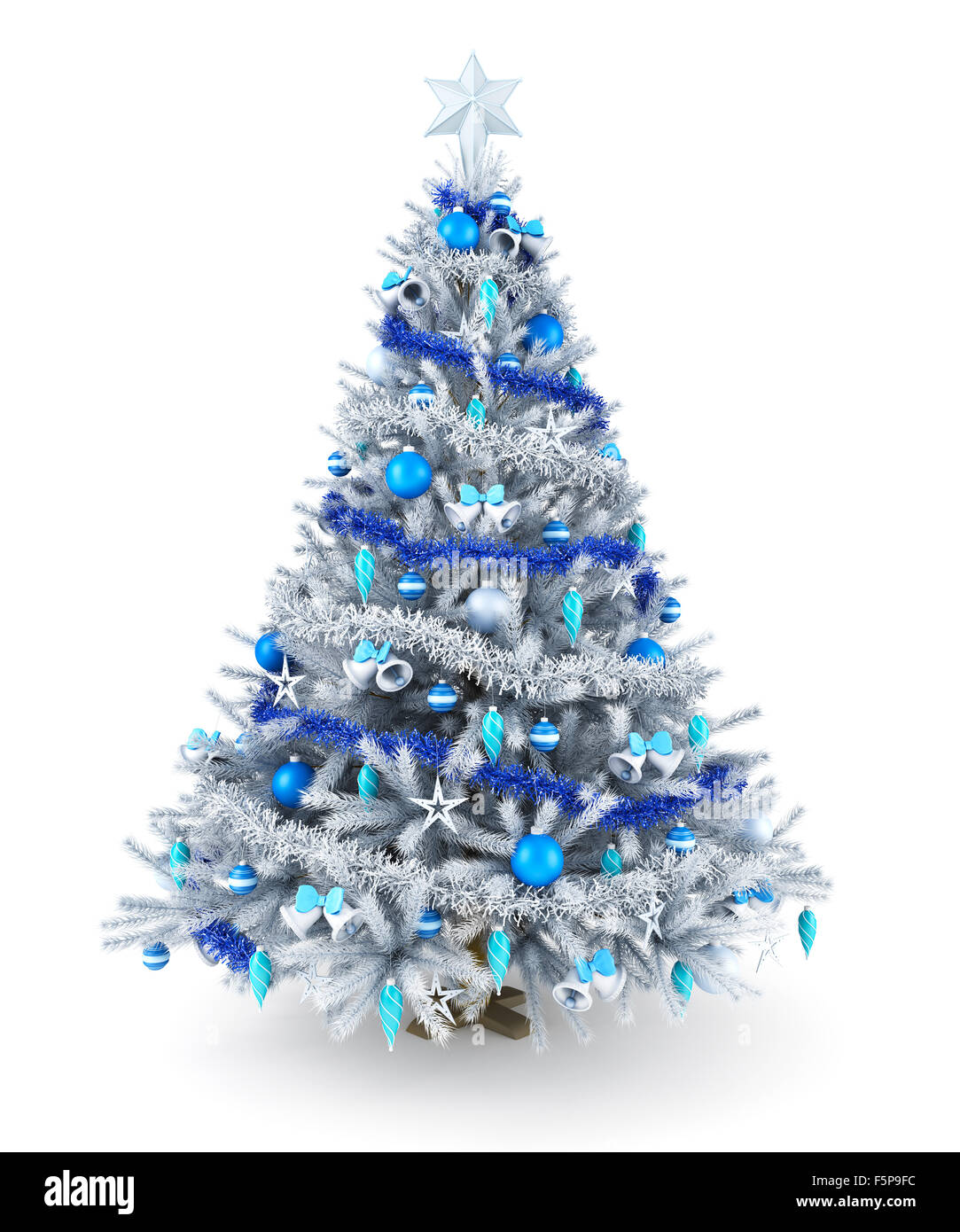 Beautiful fir tree christmas decorations Cut Out Stock Images ...