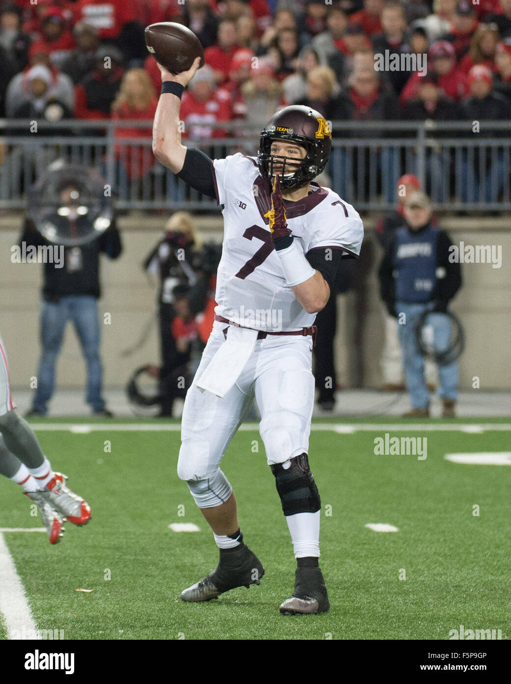 Columbus, Ohio, USA. 7th Nov, 2015. Minnesota Golden Gophers ...