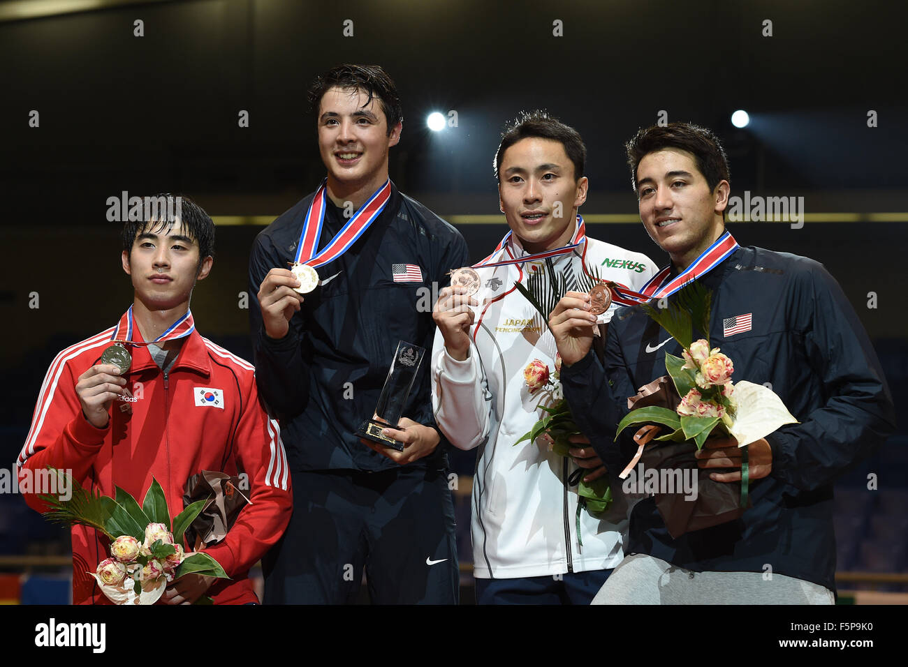 Komazawa Olympic Park Gymnasium, Tokyo, Japan. 7th Nov, 2015. Yuki Ota ...
