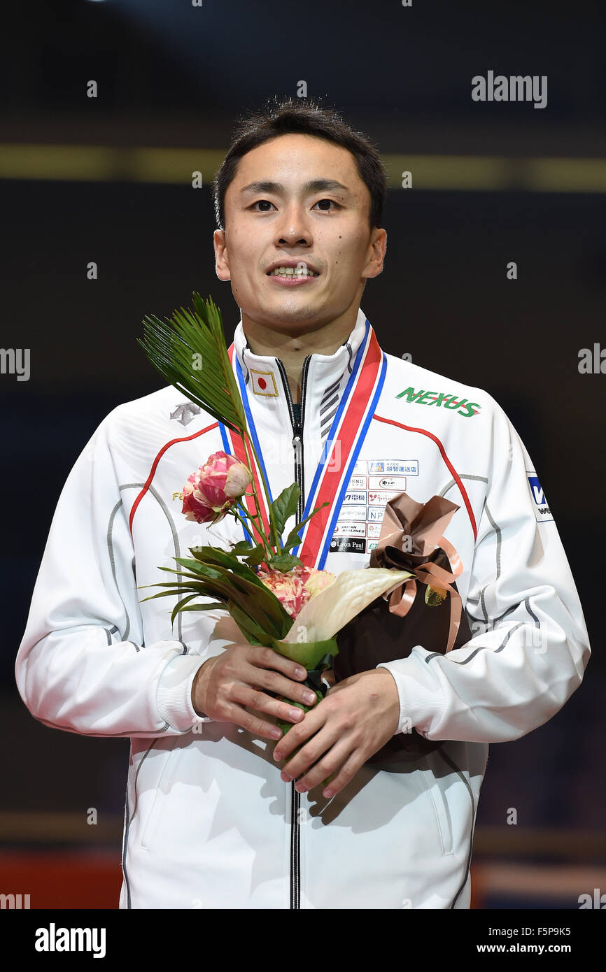 Komazawa Olympic Park Gymnasium, Tokyo, Japan. 7th Nov, 2015. Yuki Ota (JPN), NOVEMBER 7, 2015 ...