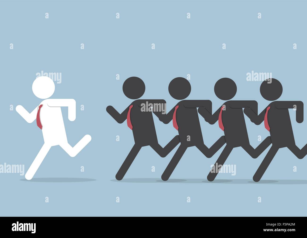 Leader vector hi-res stock photography and images - Alamy