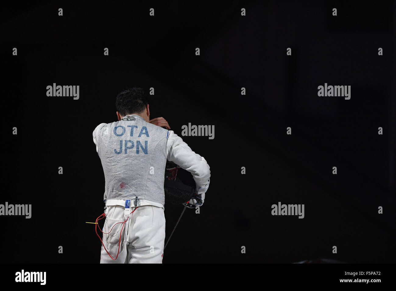 Komazawa Olympic Park Gymnasium, Tokyo, Japan. 7th Nov, 2015. Yuki Ota ...