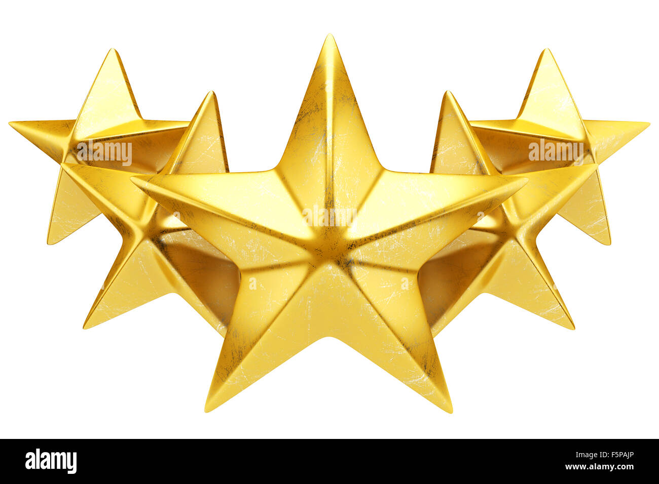 Shiny golden stars Stock Photo - Alamy