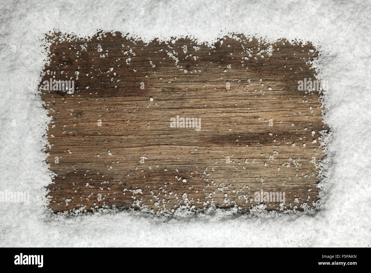 Snow frame background Stock Photo - Alamy