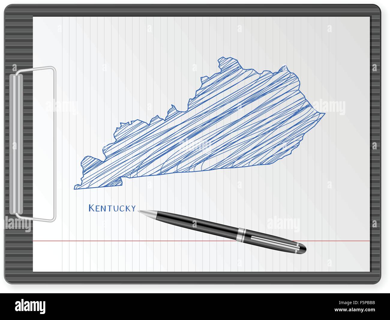 Kentucky drawing hi-res stock photography and images - Alamy