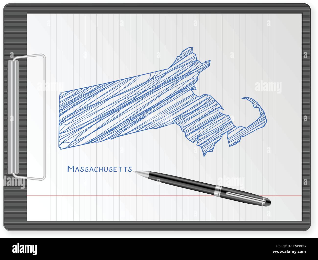 Map of massachusetts state hi-res stock photography and images - Alamy