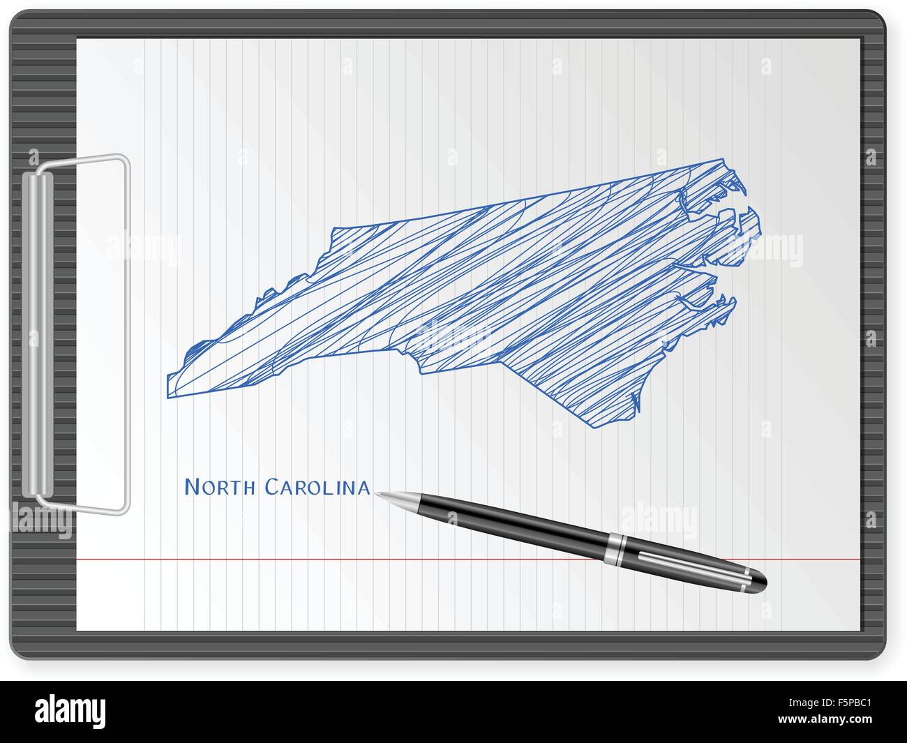 North carolina state vector vectors hi-res stock photography and images ...