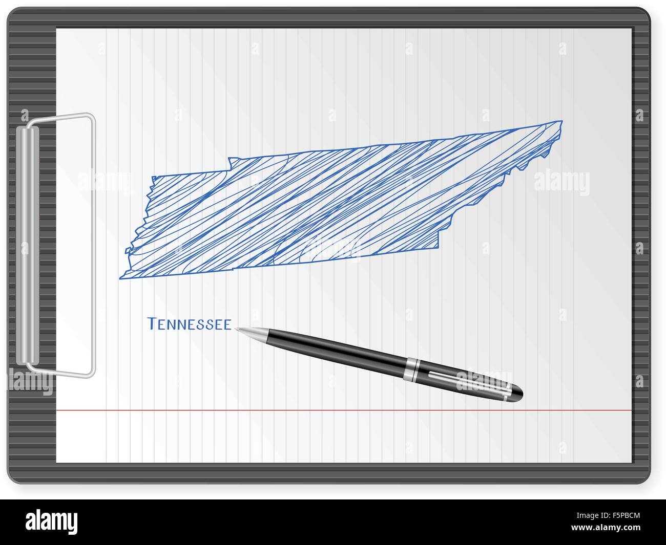 Tennessee map hi-res stock photography and images - Alamy