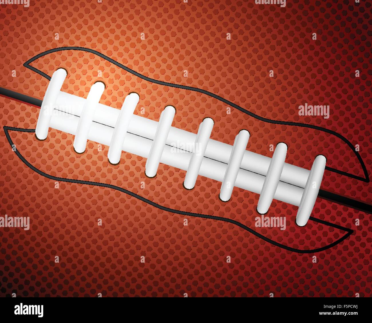 American Football Ball Texture
