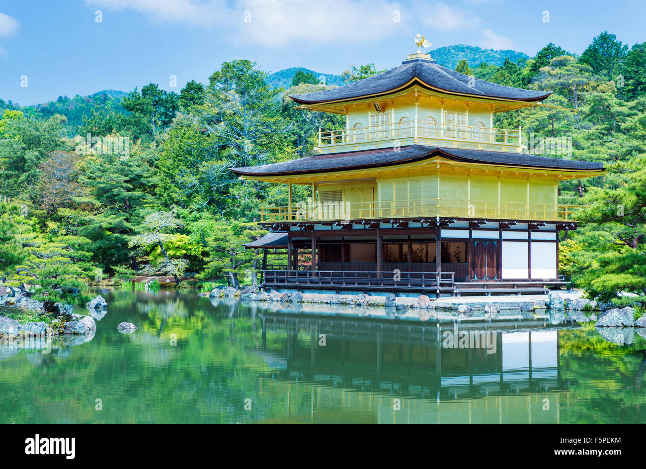 Golden temple in kyoto hi-res stock photography and images - Alamy