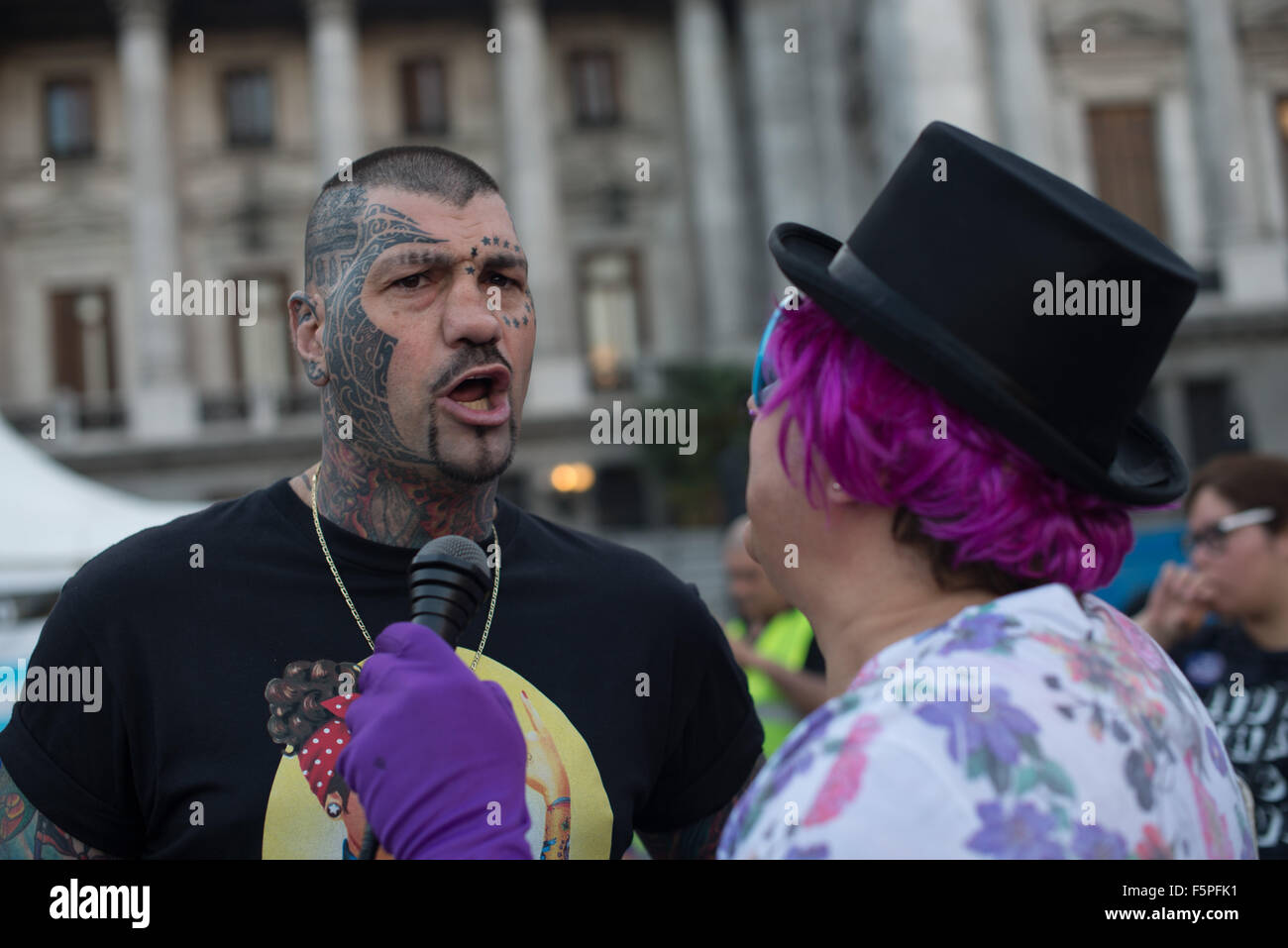 Buenos Aires, Argentina. 07th Nov, 2015. Heavyweight professional boxer ...