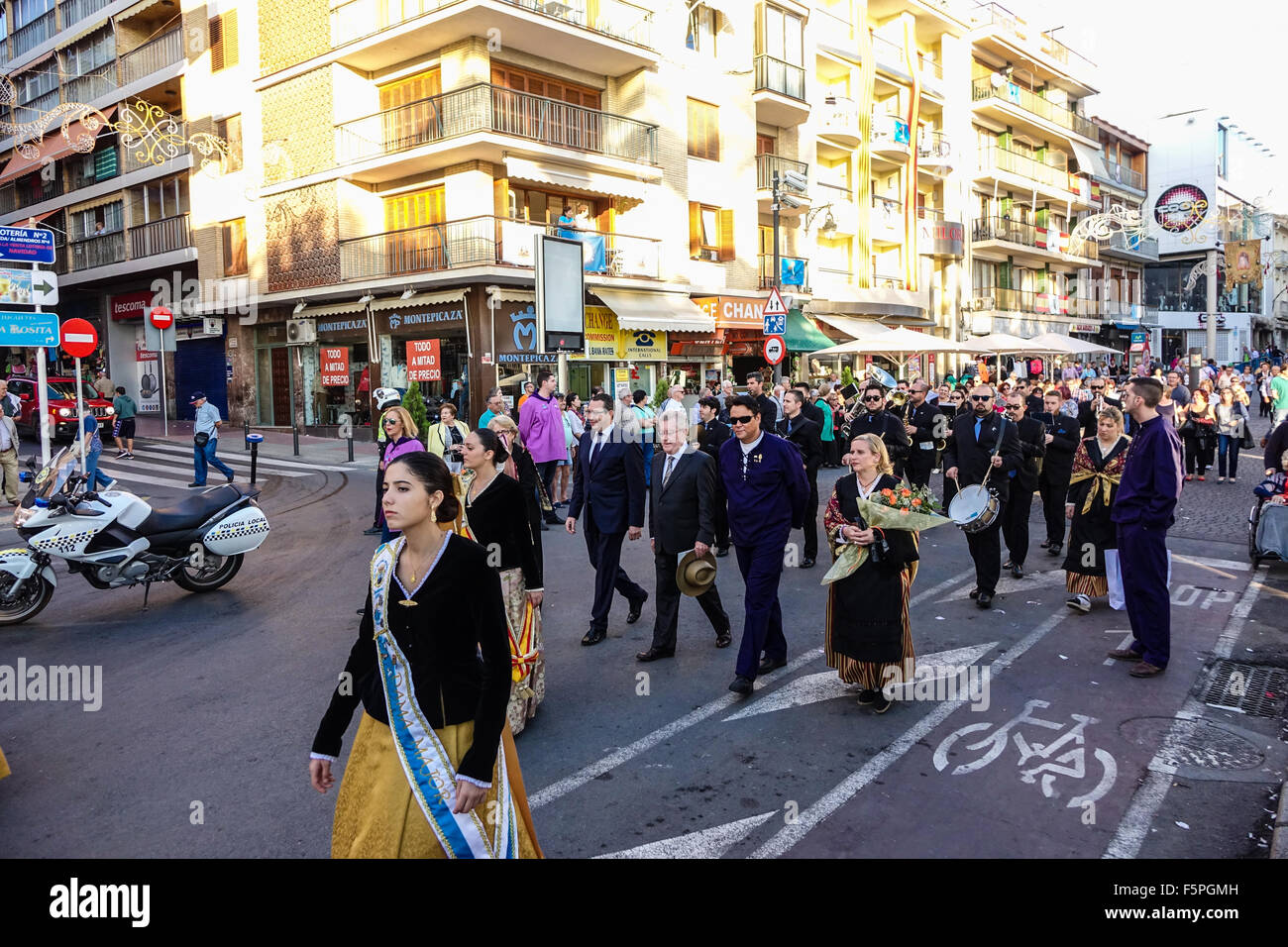 Benidorm, Spain. 7th November, 2015. With over 55 fiestas celebrated in ...