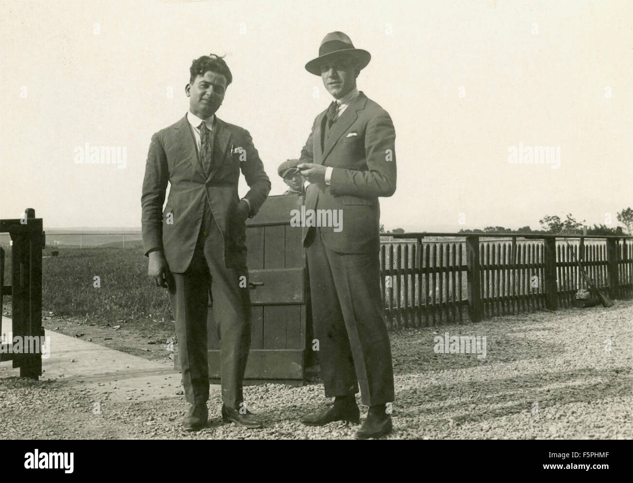 Two men with a hat hi-res stock photography and images - Alamy