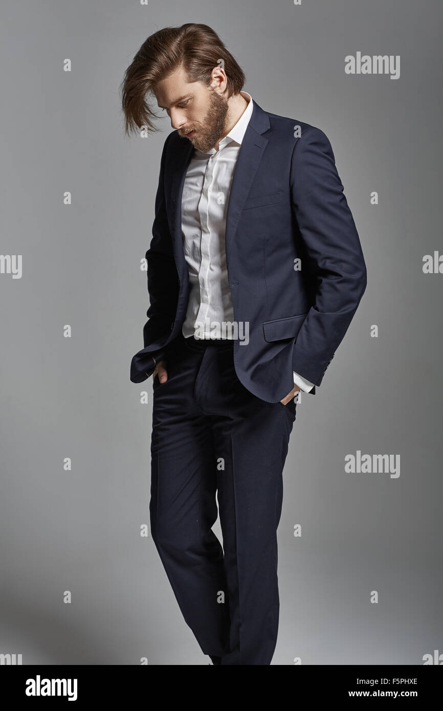 Muscular businessman hi-res stock photography and images - Alamy