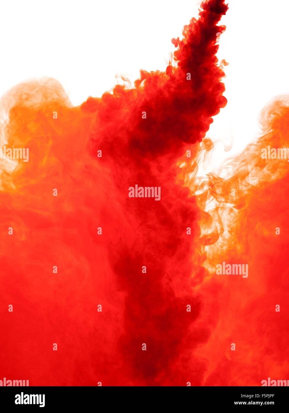 Red liquid against a white background Stock Photo - Alamy
