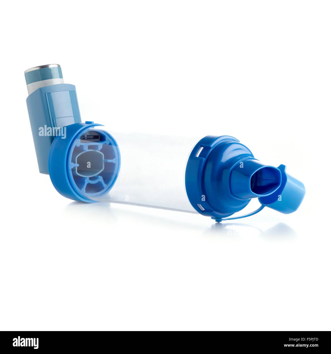 Inhaler against a white background Stock Photo - Alamy