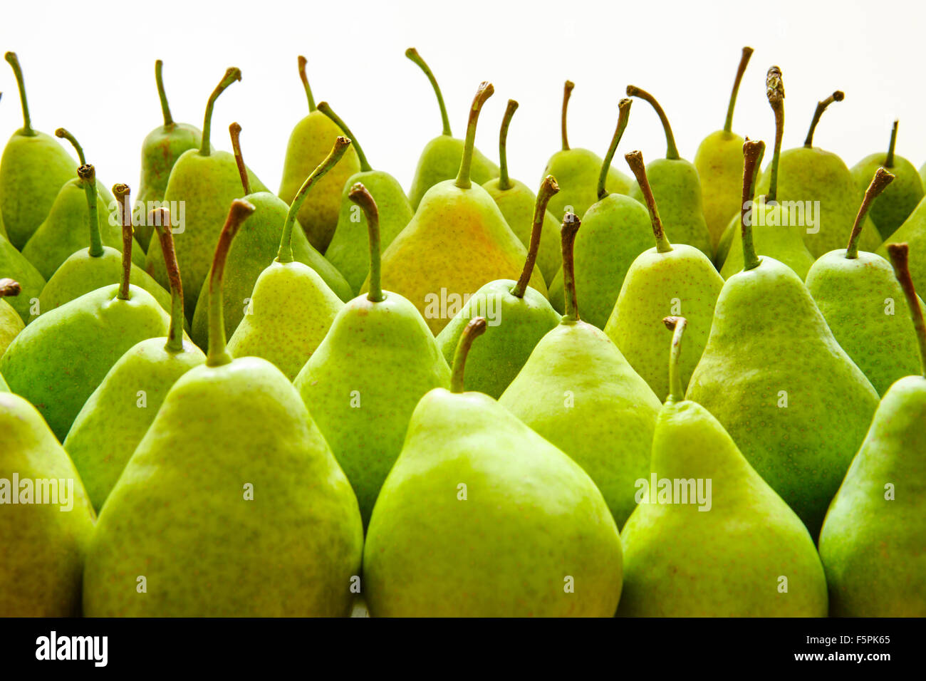 Green Ripe Pears. Fruits Background Stock Photo - Alamy
