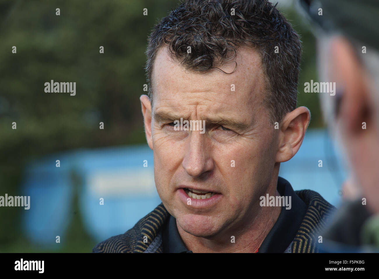 Nigel Owens, Welsh internationally renowned rugby referee Stock Photo ...