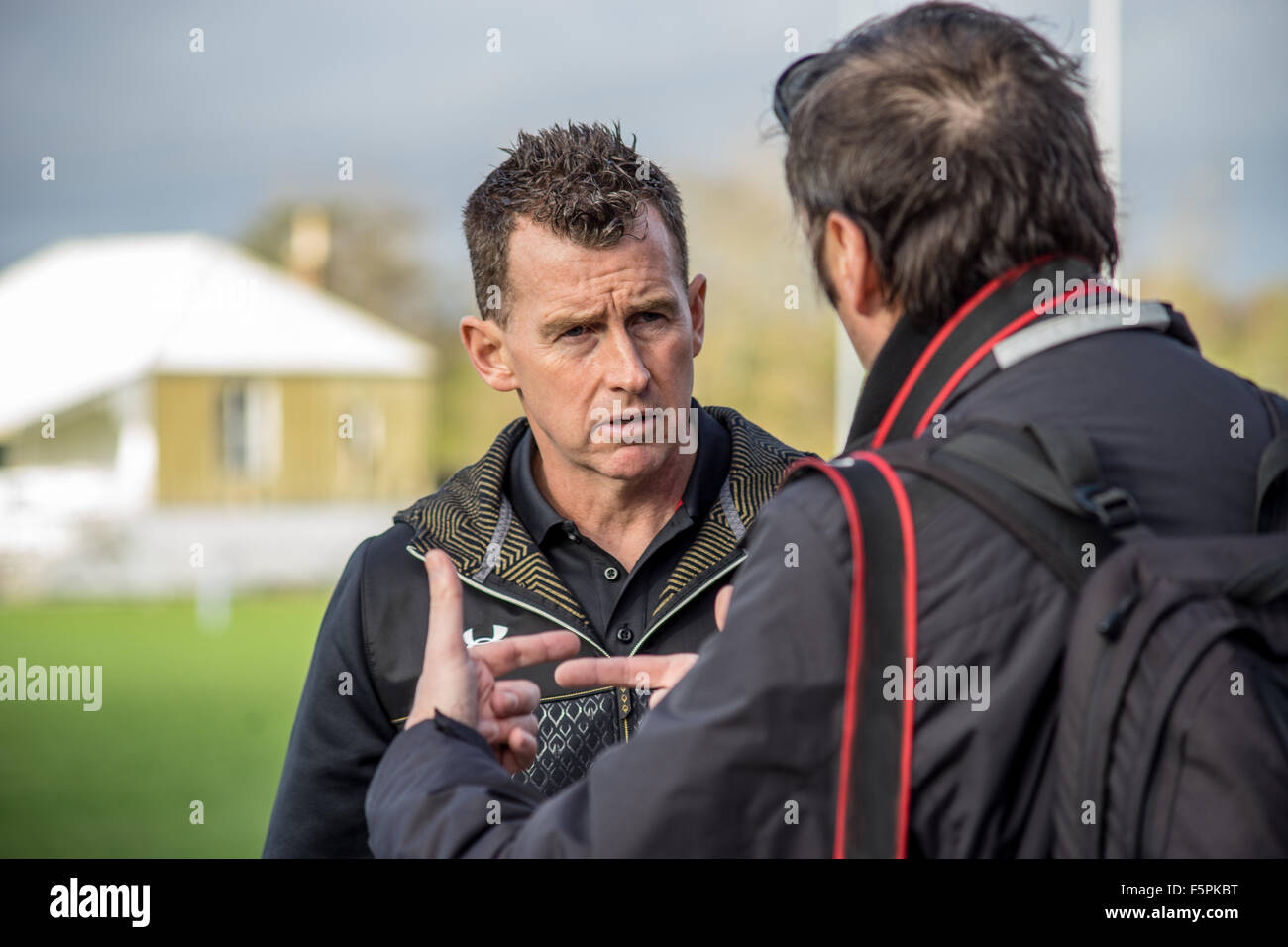 Welsh rugby players hi-res stock photography and images - Alamy