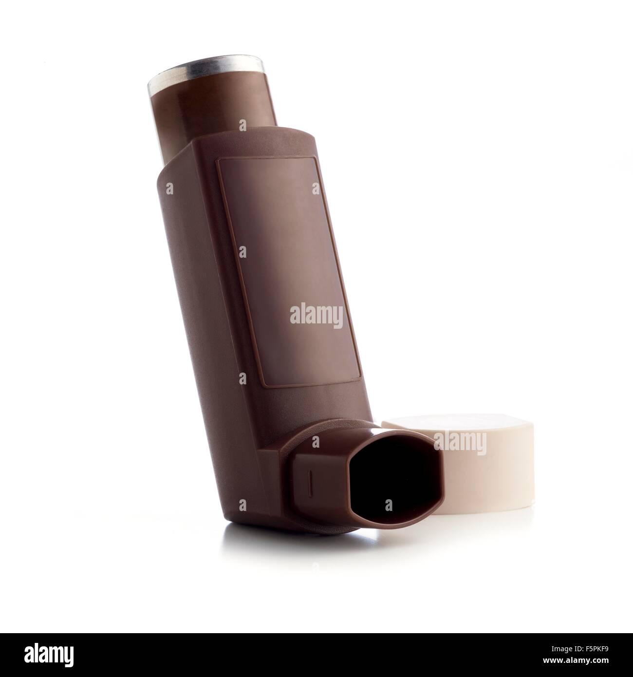 Inhaler against a white background Stock Photo - Alamy