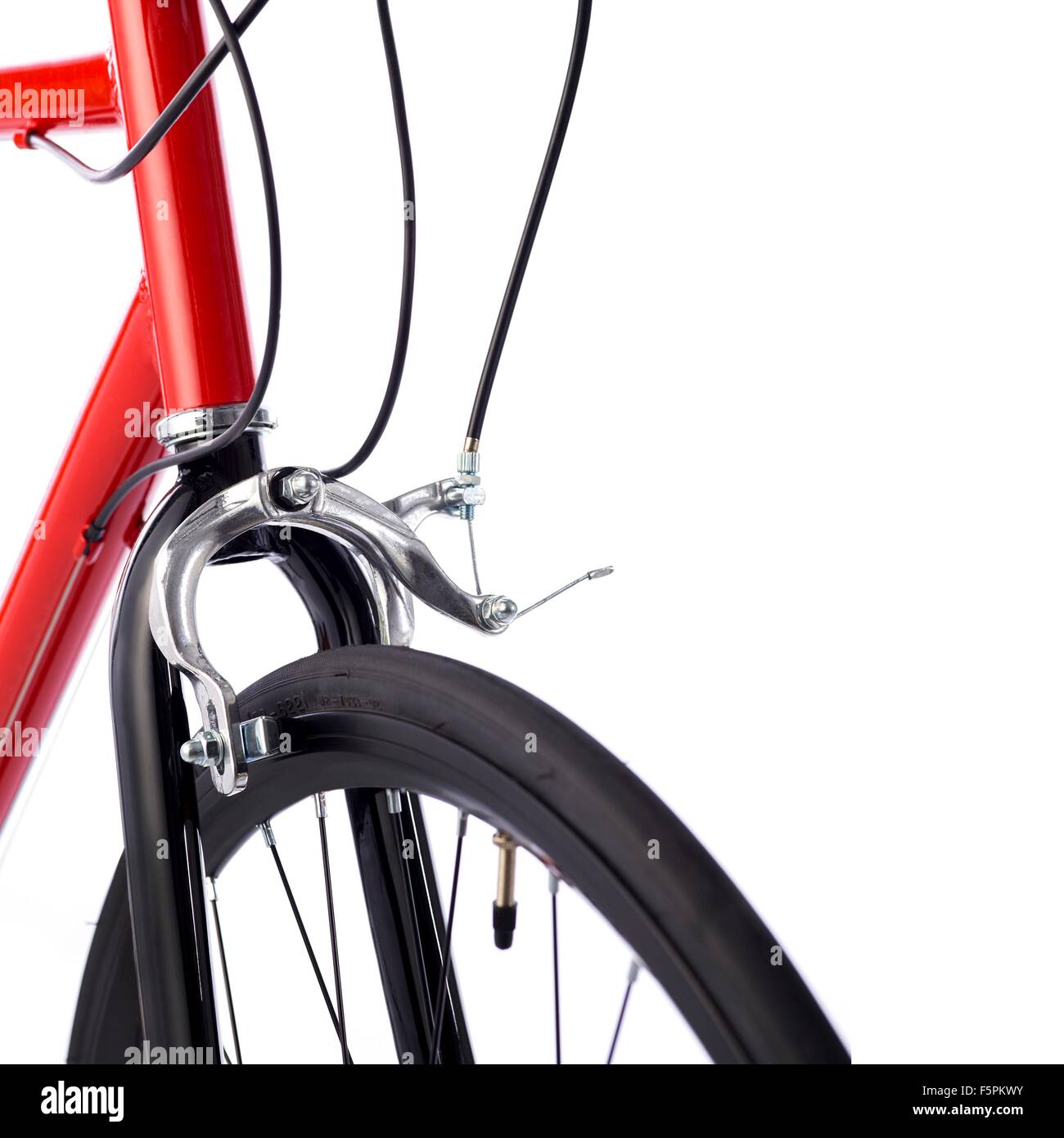 Bicycle brakes, close up Stock Photo - Alamy