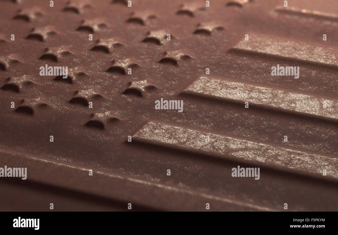 Rusty metal flag of the United States Of America Stock Photo - Alamy