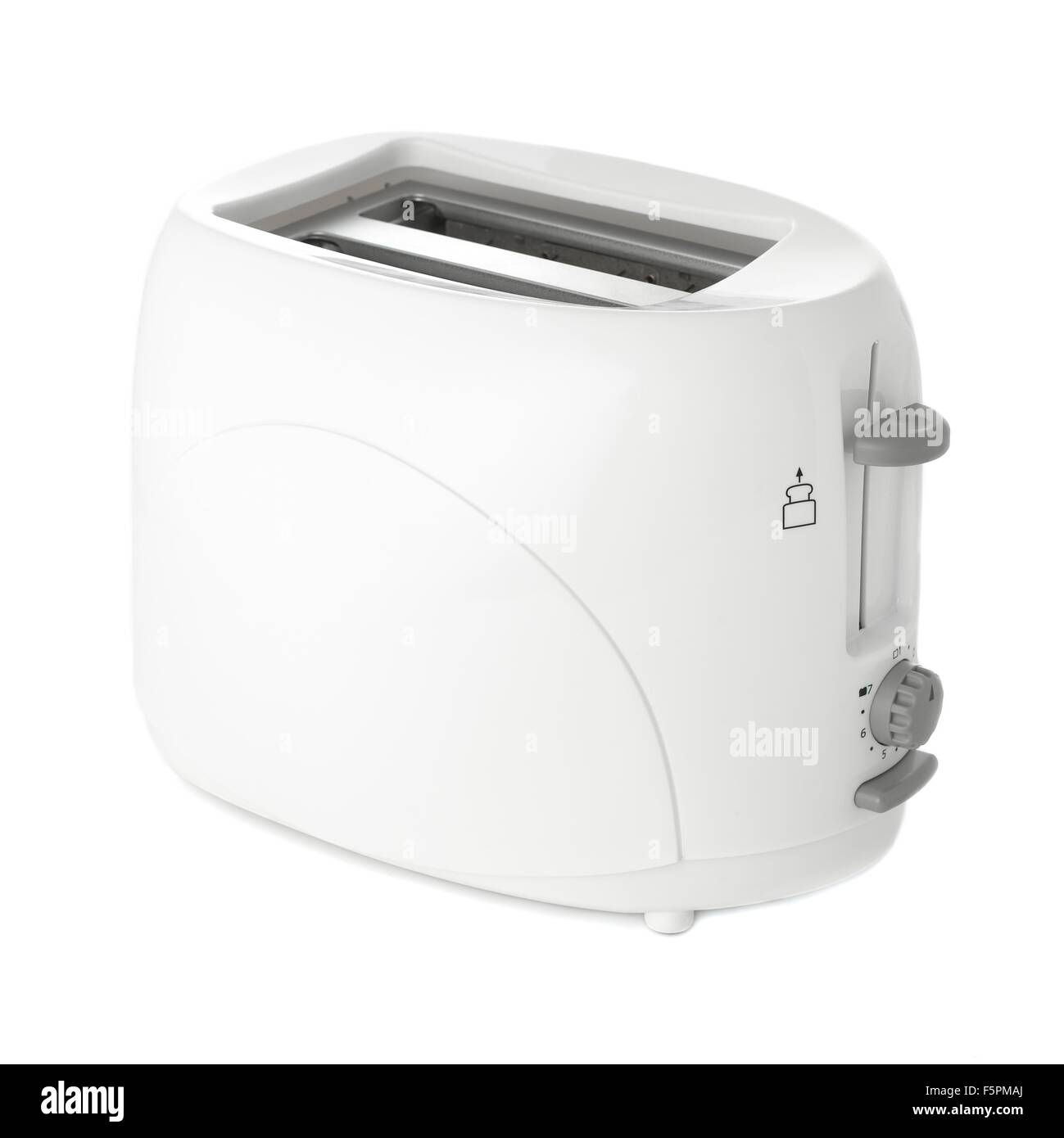 Toaster against a white background Stock Photo - Alamy
