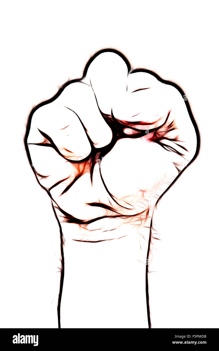 Power symbol finger hi-res stock photography and images - Alamy