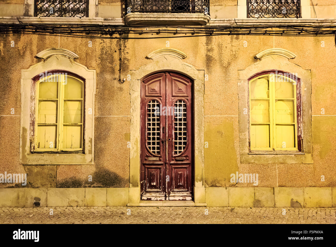 Close view windows night hi-res stock photography and images - Alamy