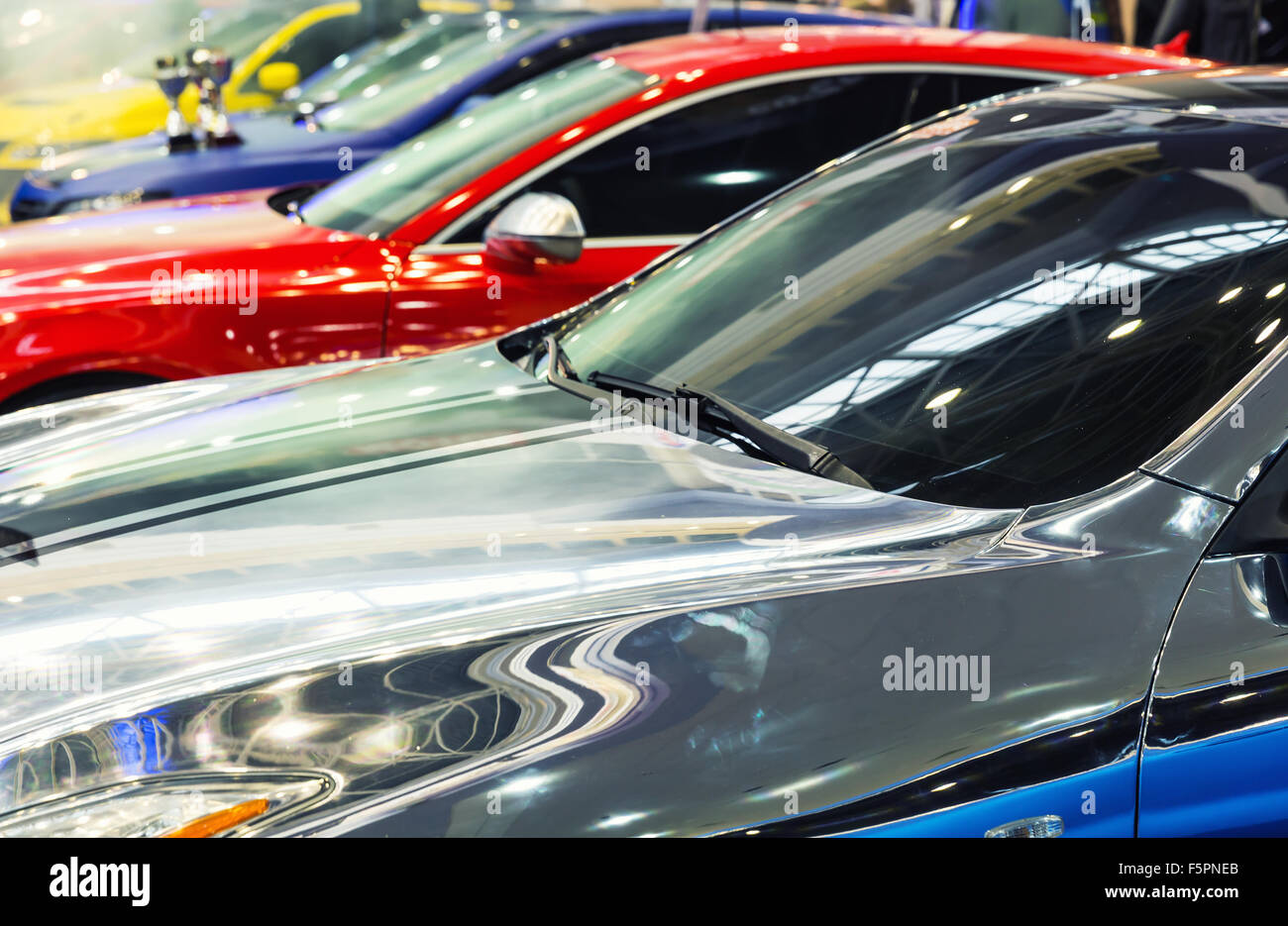 Different colors in a row hi-res stock photography and images - Alamy