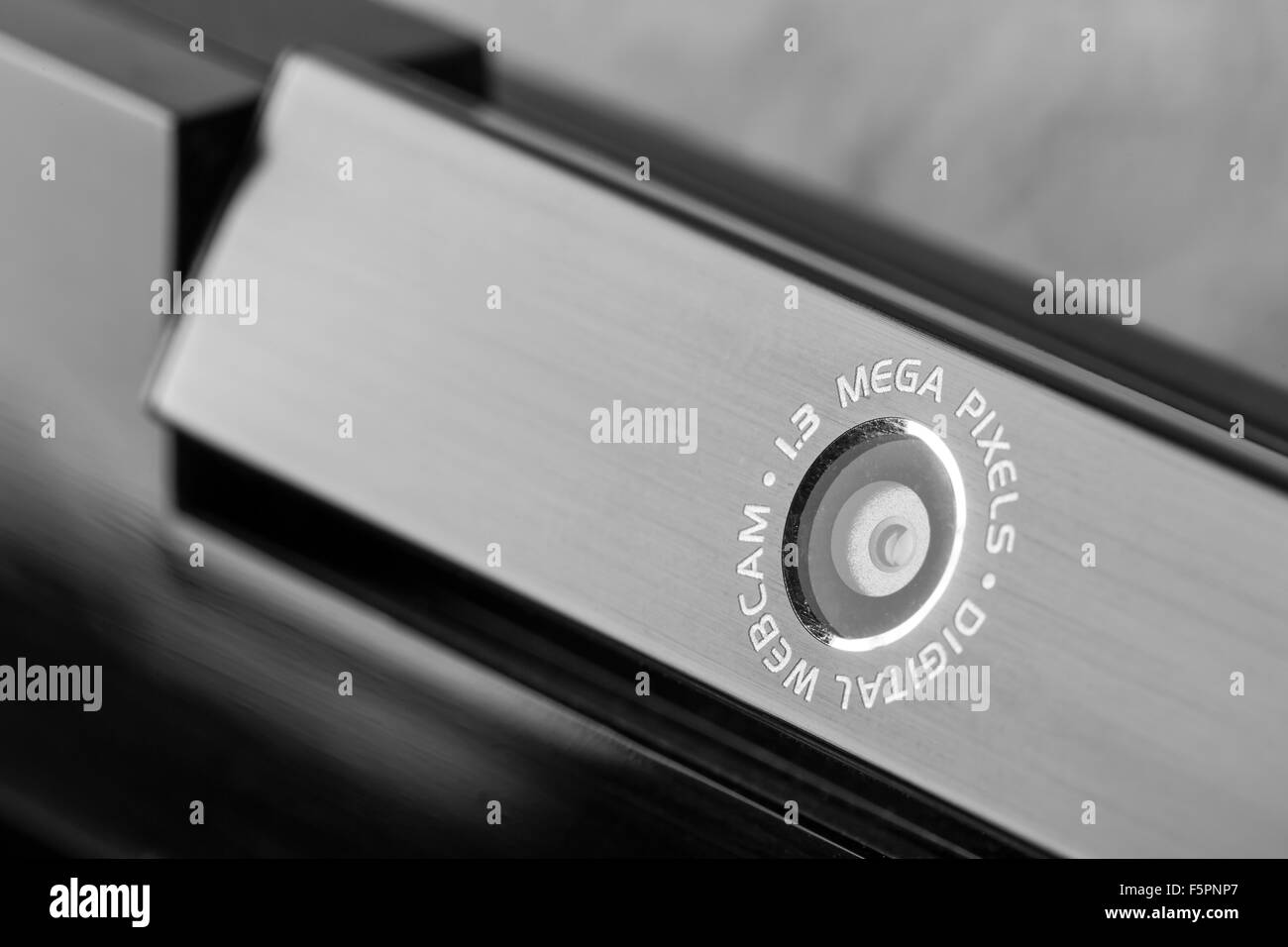 Black web camera close up Stock Photo - Alamy