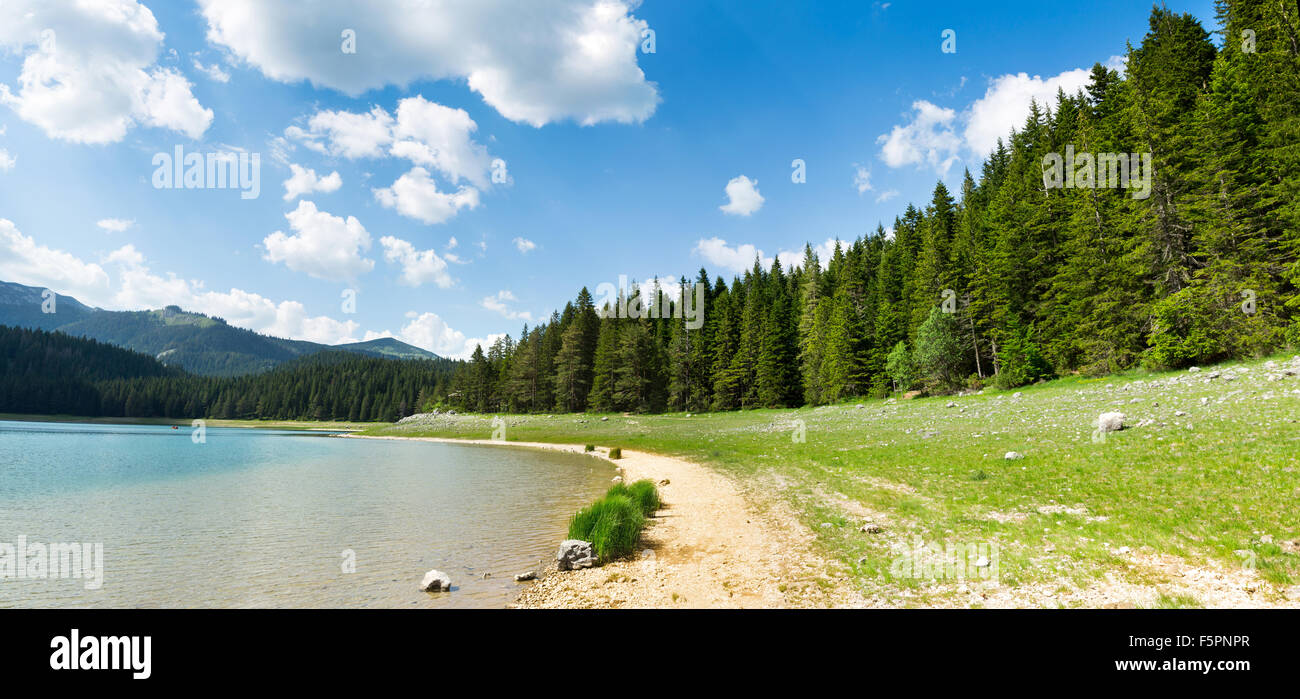 Crno Jezero lake, Durmitor National Park, Montenegro Stock Photo - Alamy