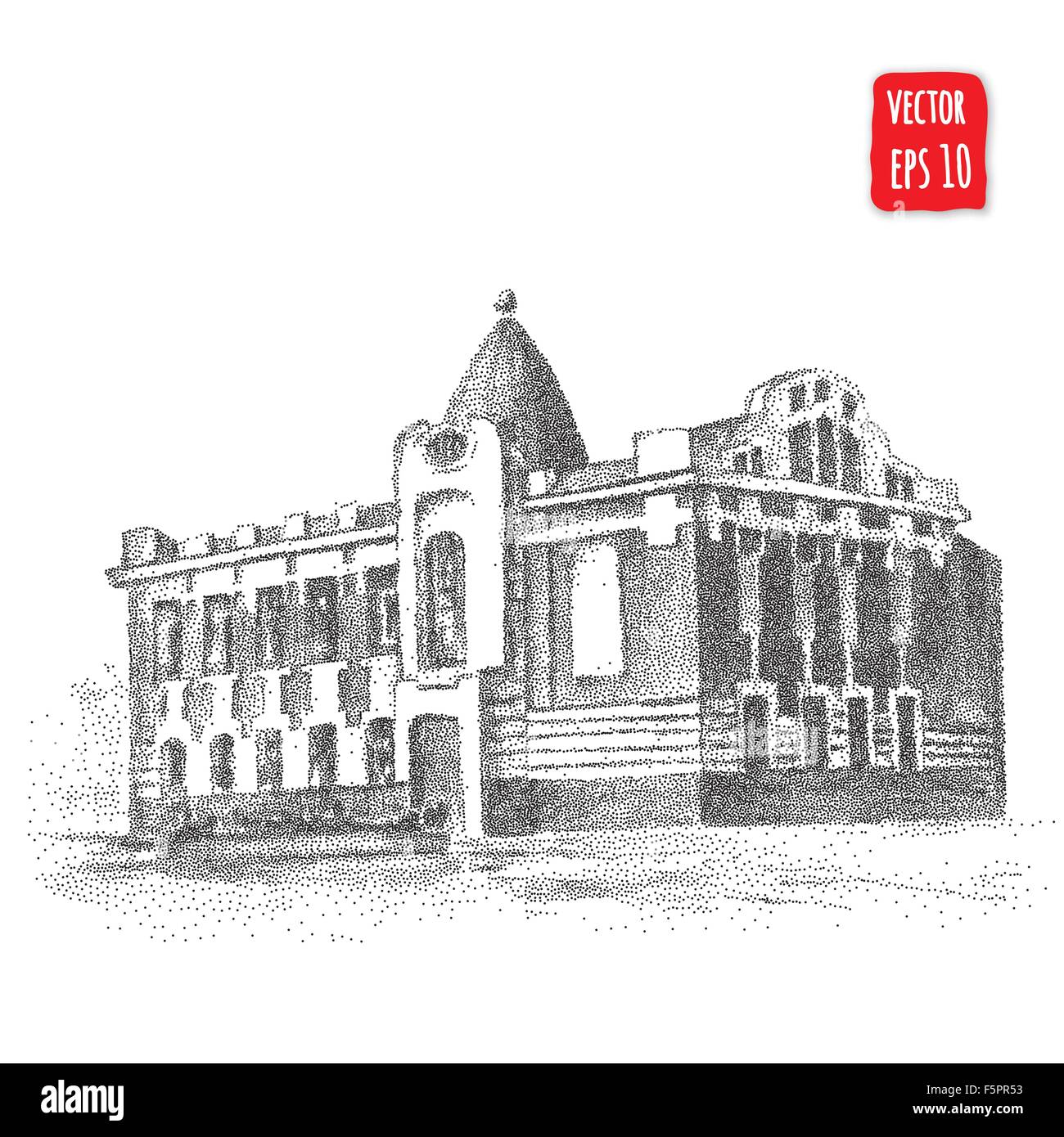 Hand drawn City building Stock Vector Image & Art - Alamy