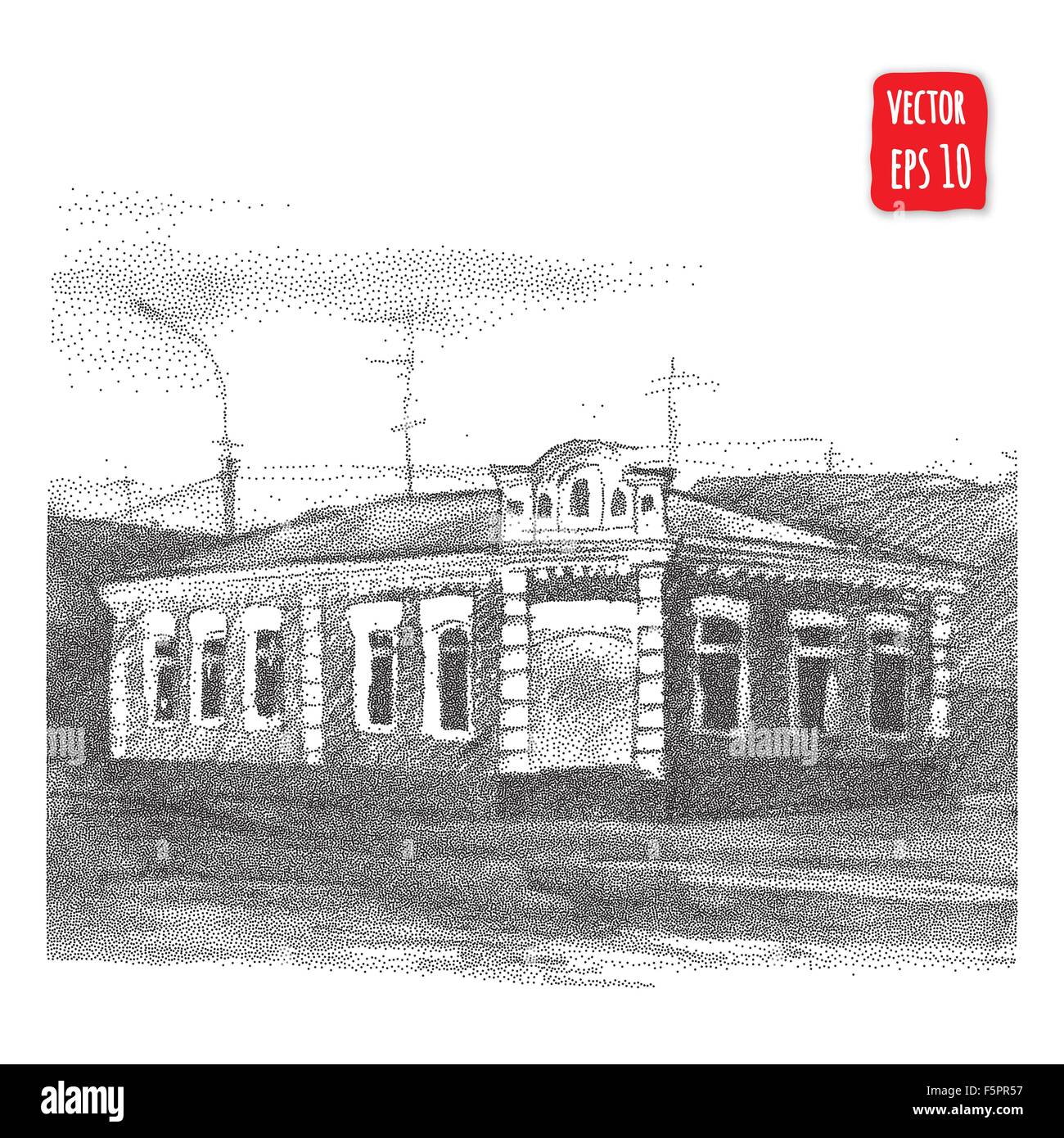 Hand drawn City building Stock Vector Image & Art - Alamy