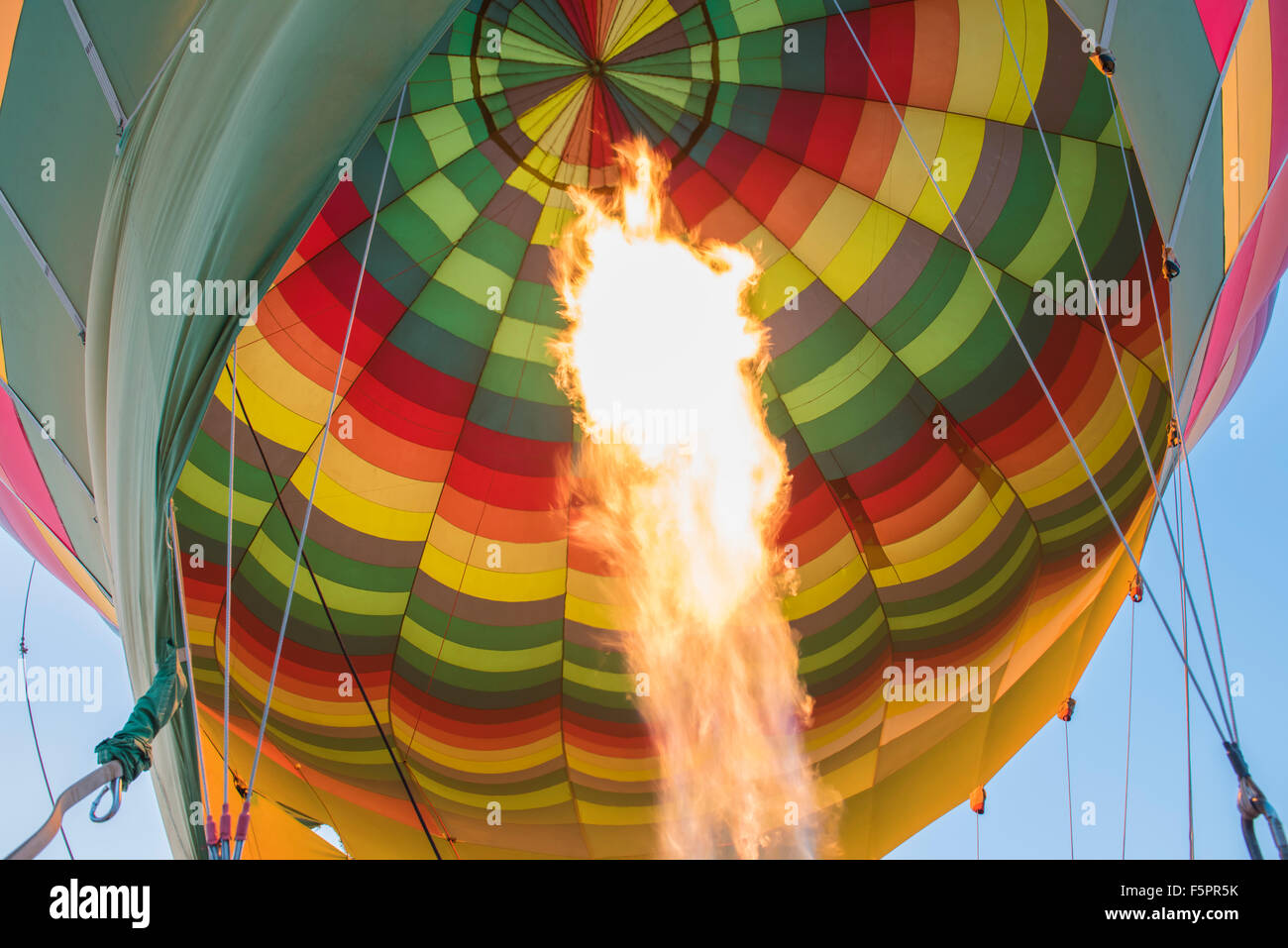 Balloon filling flame hi-res stock photography and images - Alamy