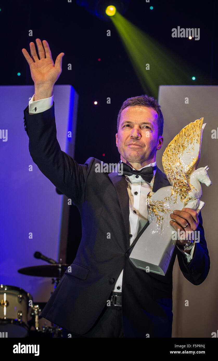Former German national football player Lothar Matthaeus with his "2015 ...