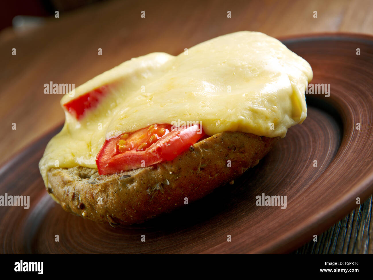 Irish rarebit - dish made with a savoury sauce of melted cheese of ...